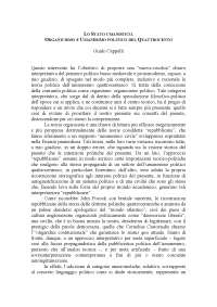 Lo stato umanistico Guido Cappelli - Docsity