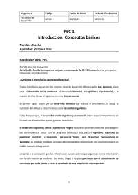 PEC 1 psicologia del desarrollo NOTA B - Docsity
