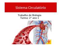 SISTEMA CIRCULATÓRIO - Docsity