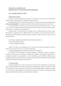 CONCEPTOS BÁSICOS DE TOPOGRAFÍA - Docsity