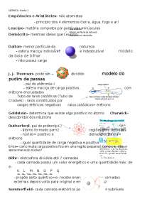Quimica sobre atomistica - Docsity