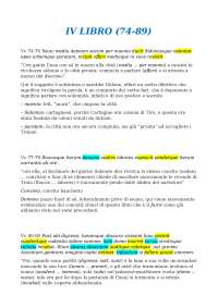 Libro IV Eneide vv.74-89 | Appunti di Latino | Docsity