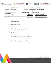 Protocolo de seguridad - Docsity