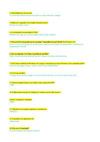 Modulo 1 risposte Eipass 7 moduli - Docsity