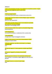Modulo 3 risposte Eipass 7 moduli - Docsity