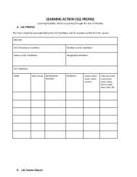 School Learning Action Cell Templates | Study Guides, Projects ...