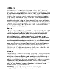 ASSIUOLO PASCOLI ANALISI DETTAGLIATA - Docsity