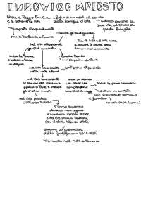Ludovico ariosto vita e opere - Docsity