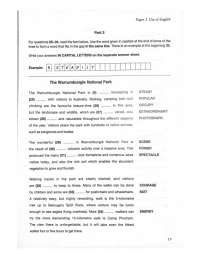 Reported speech exercices use of - Docsity