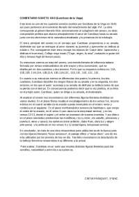 Comentario soneto XXIII Garciaalso de la Vega - Docsity