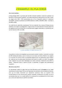 Eixample i Pla Cerdà - Docsity