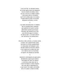 GARCILASO DE LA VEGA - EGLOGA 3 - Docsity