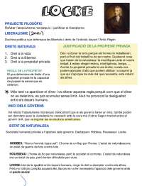 Resumen sobre John Locke - Docsity