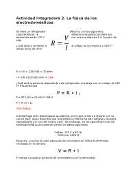 Actividad Integradora 2 Modulo 12 | Ejercicios de Matemáticas - Docsity