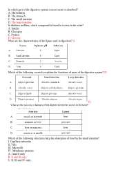 Biology Multiple Choice Question and Answer - Docsity