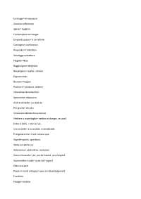 Glossario di lessico francese - Docsity