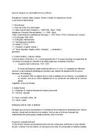 Pou de Moisès comentari - Docsity