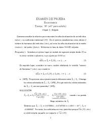 Solución examen prueba econometria 2020-2021 UC3M - Docsity