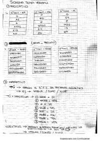 Tabelle verbi in spagnolo - Docsity