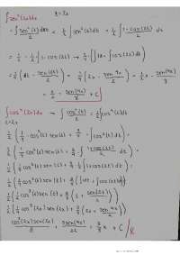 Calculo integral ejercicios - Docsity