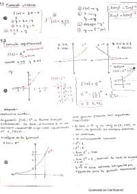 Funcion Inversa y Funcion Exponencial - Docsity