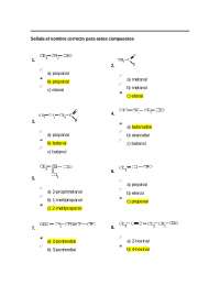 Taller de aldehídos y cetonas | Ejercicios de Química Orgánica - Docsity