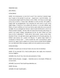 Parafrasi del "Saul" -Alfieri | Esercizi di Italiano - Docsity