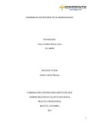 Informes de practicas - Docsity