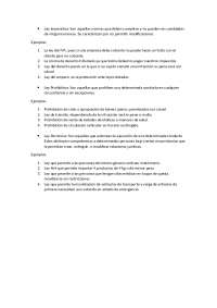 Diferencias de ley imperativa, prohibitiva, permisiva con sus ejemplos ...