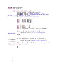 PROGRAMACION PARA JAVA - Docsity