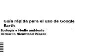 Google earth guia rapida - Docsity