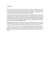 Analisis de edificio - Docsity