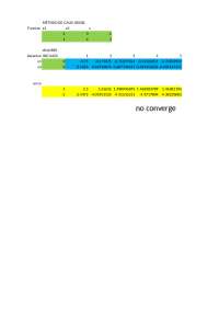 Ejemplo de matrices en excel - Docsity