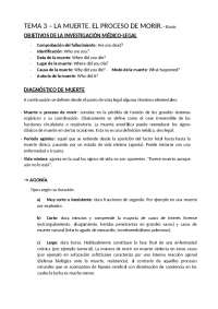 LA MUERTE COMO PROCESO DE MORIR - Docsity