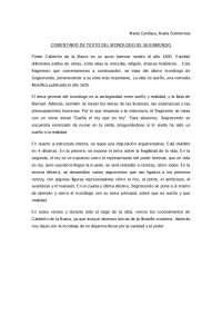 Comentario de texto 2ndo monologo de segismundo - Docsity
