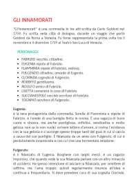 Gli innamorati commedia di Carlo Goldoni - Docsity