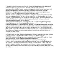 Andreuccio da Perugia riassunto breve - Docsity