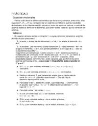 Espacios Vectoriales - Docsity