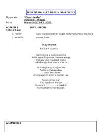 Iloko a native language in the philippines - Docsity