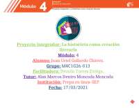 Proyecto integrador módulo 4 - Docsity