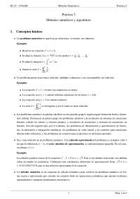 METODOS numericos , algoritmos etc - Docsity