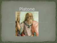 PowerPoint su Platone - Docsity