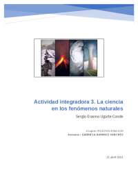 La ciencia en los fenomenos naturales - Docsity