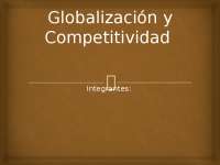 Globalizacio y competitividad - Docsity