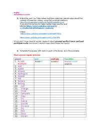 Guia present perfect - Docsity