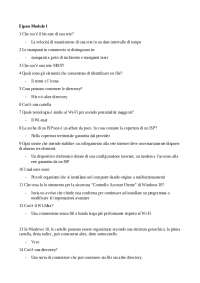 Eipass 1 Modulo risposte - Docsity