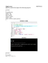 Let us C Solution by Kinza - Docsity