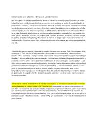 Analisis sobre La Familia - Docsity