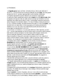 La tragedia, Eschilo e le opere - Docsity