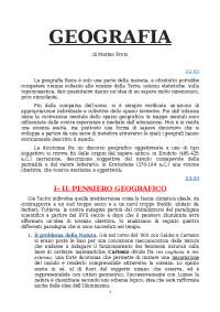 Appunti GEOGRAFIA prof. Matteo Proto 2020/21 - Docsity